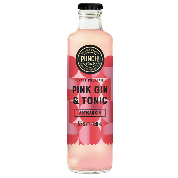 Punch Club Pink Gin Tonic – Het Dranken Atelier
